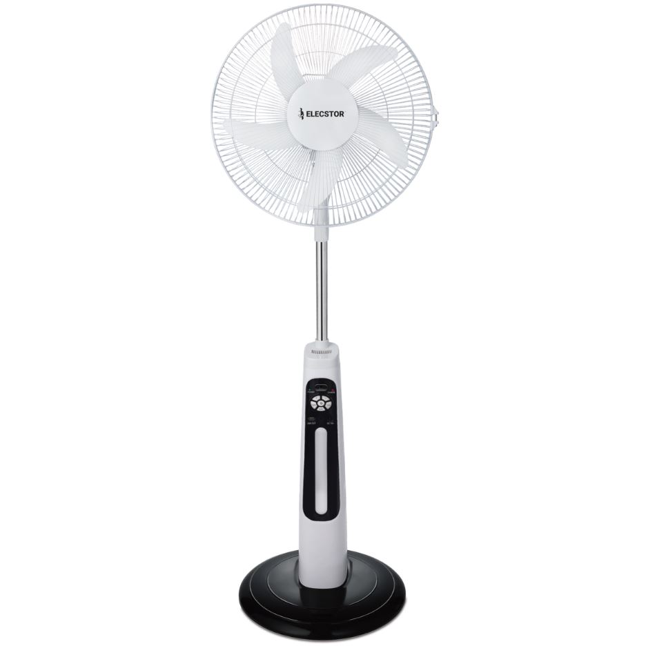 Elecstor 18 Inch Rechargeable Pedestal Fan